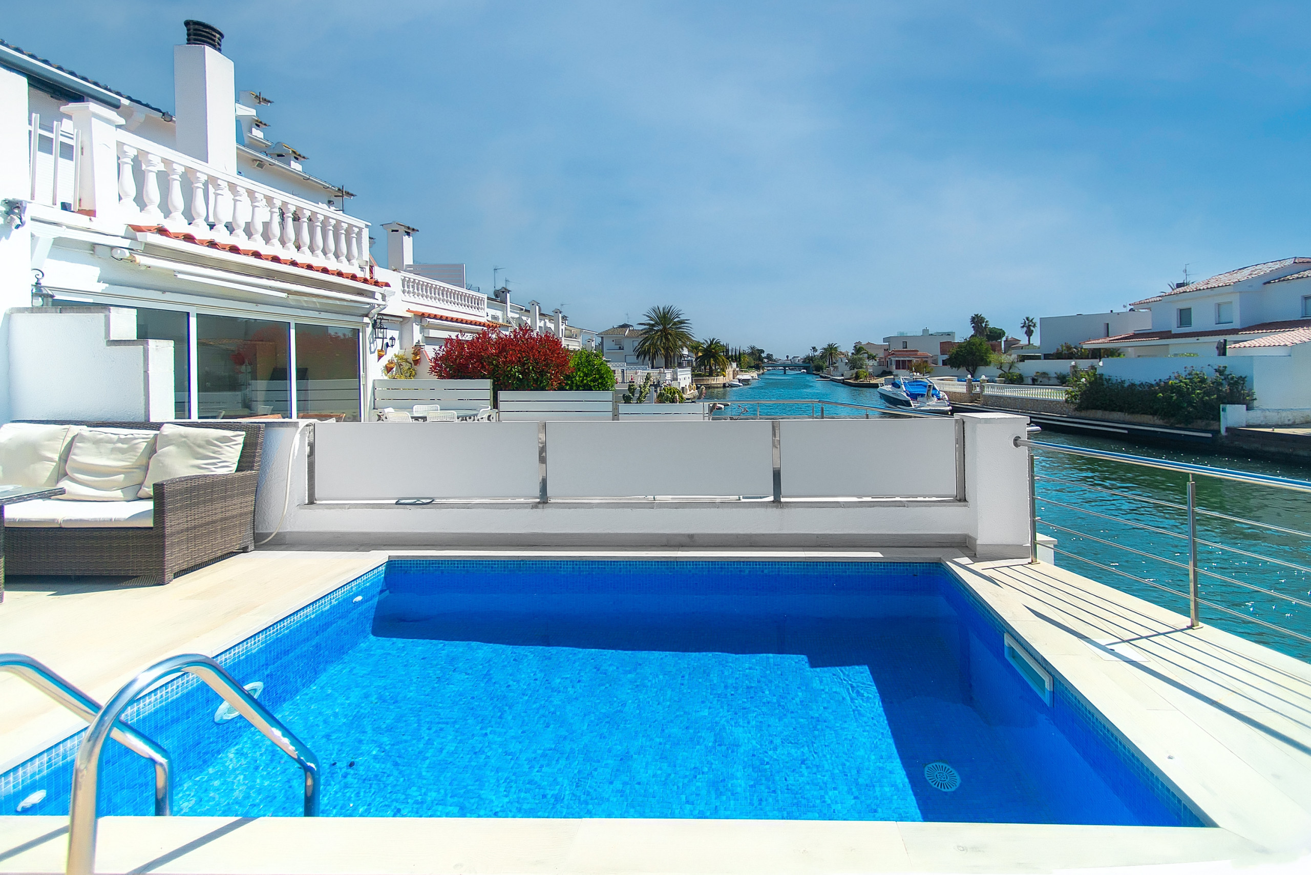 Apartment WELCS -084- mit Blick auf den Kanal und Terrasse