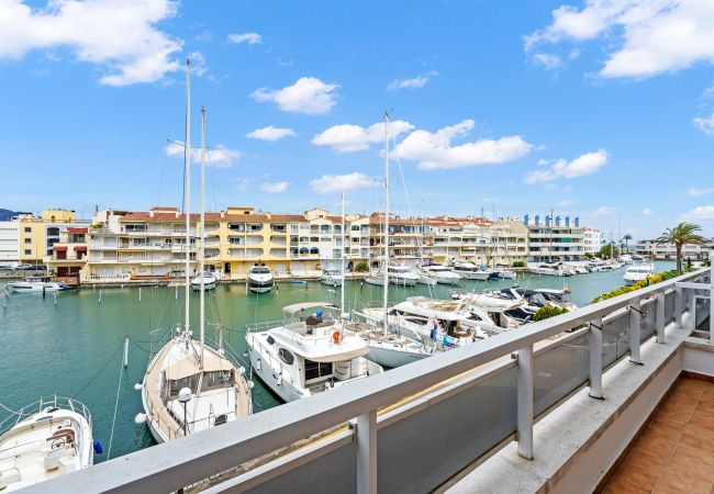 Apartment Welcs 075 mit Blick auf den Kanal